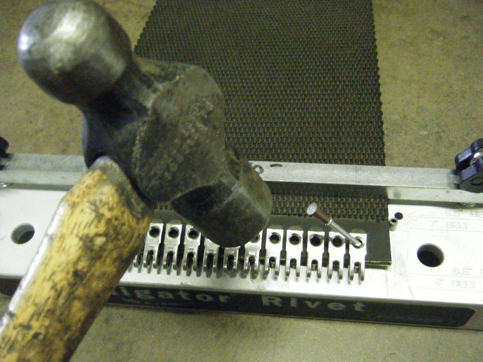 Round Hay Baler Belt Tool lacer & 7" rivet repair splice Flexco ...