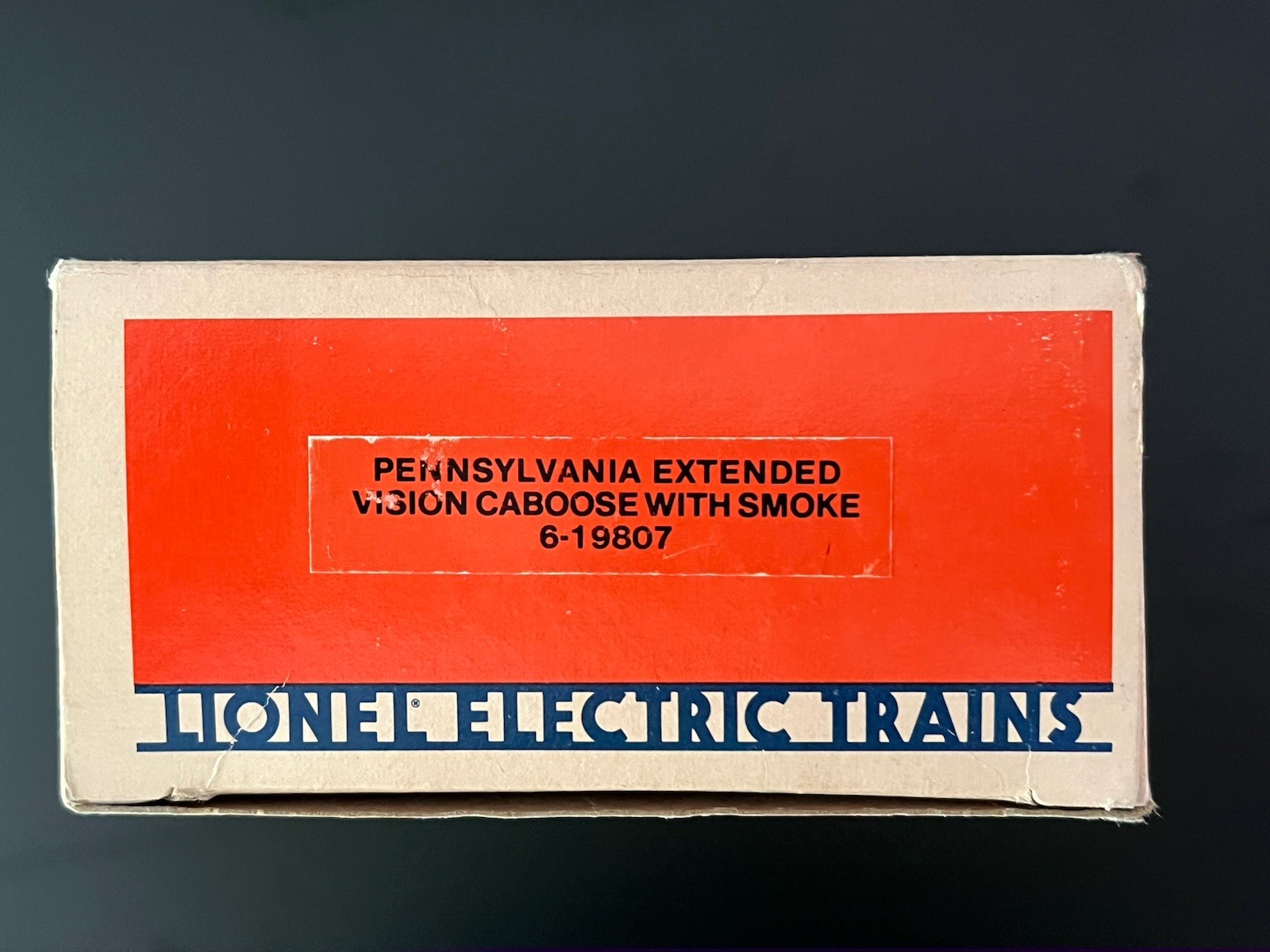 Lionel 6-19807 O Gauge Pennsylvania Extended Vision Smoking Caboose ...