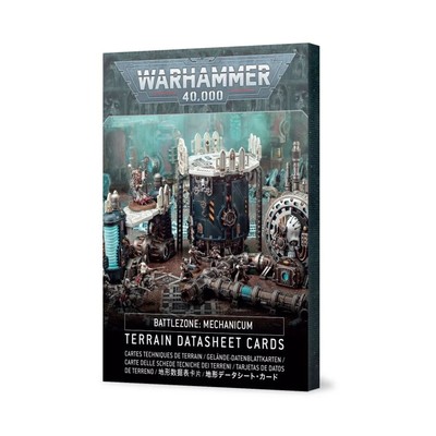 GW Warhammer 40K 8E/9E Ter Battlezone - Mechanicum, Terrain Datasheet ...