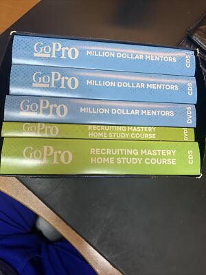 GoPro MLM Cold market Mastermind Home study Course 14 DVD & 24 CD | eBay