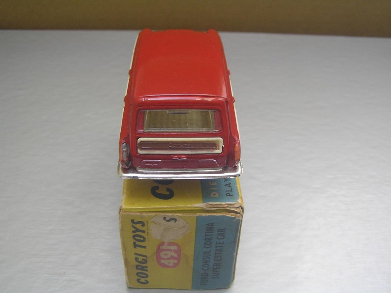 Corgi Toys 491 Ford Cortina Super Estate Car made in Great Britain Mint ...