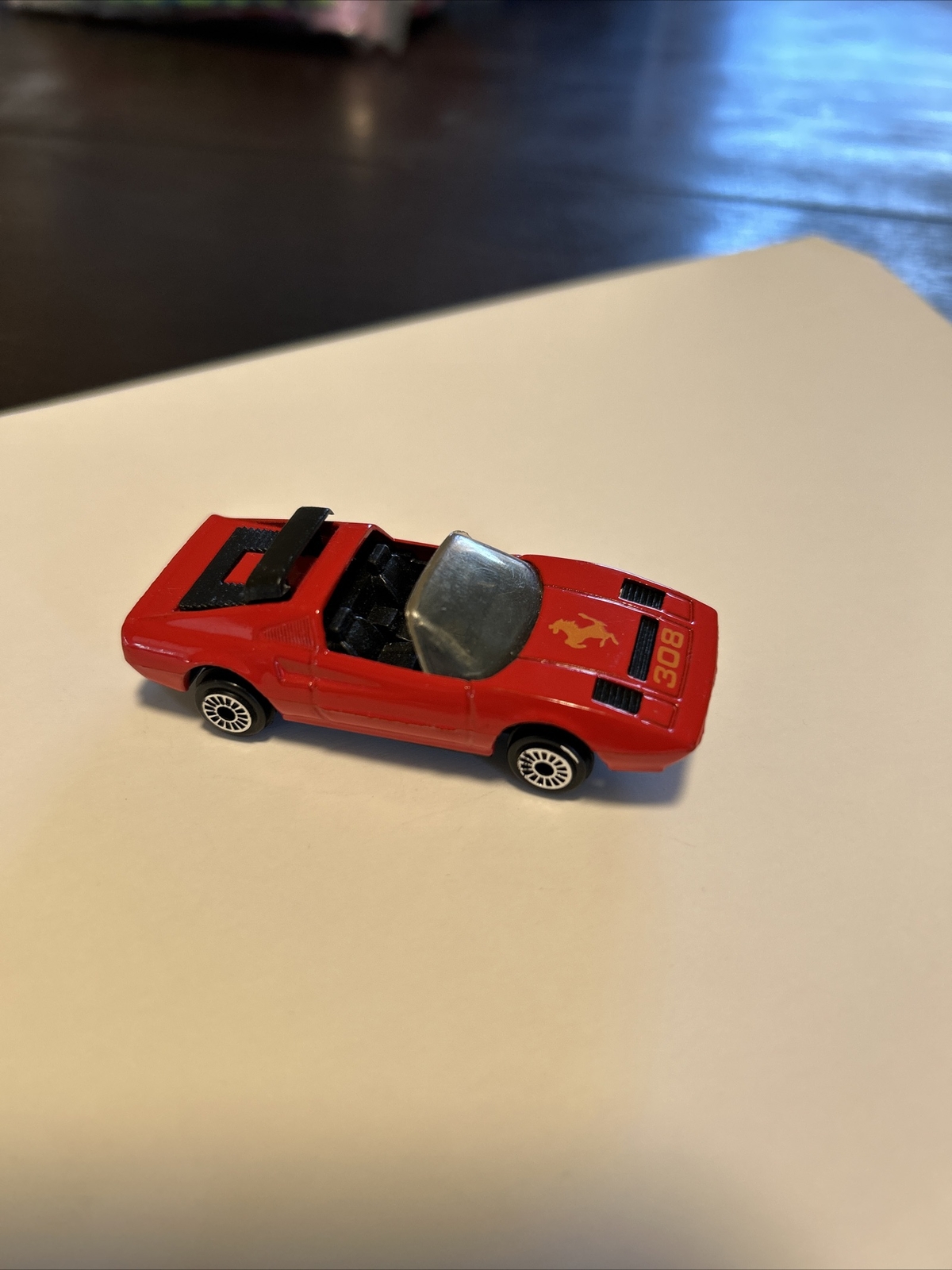Vintage Zylmex Zee Toys Dyna-Wheels Ferrari 308 D77 1:64 Diecast Red ...