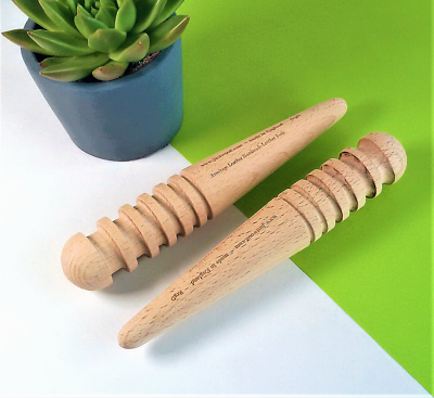 Multi-size Wood Slicker Burnisher - Leather Burnishing Tool Leather ...