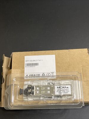 Moxa SFP-1GLSXLC-T V1.1 Small Form Factor Pluggable Transceiver New | eBay
