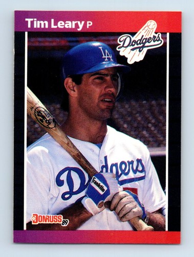 1989 Donruss Tim Leary Los Angeles Dodgers #552 | eBay