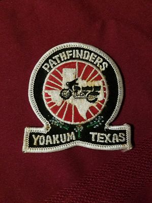 YOAKUM TEXAS PATHFINDERS PATCH | eBay