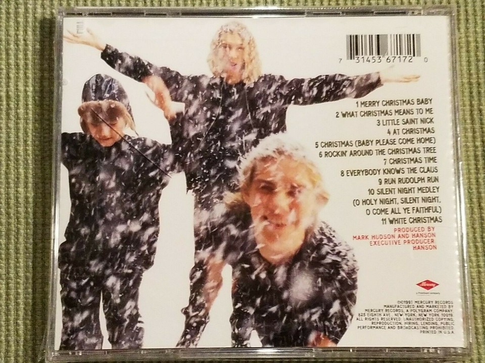 HANSON SNOWED IN 11 TRACK NEW FACTORY SEALED CD FREE SHIPPING ...