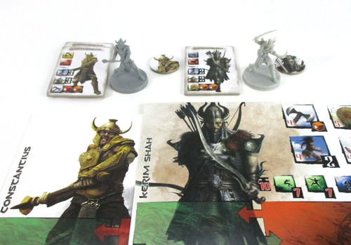 CONAN: The Board Game CONSTANTIUS & KERIM SHAH Minis & Cards NEW!! | eBay