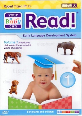 Robert Titzer Ph.D. / Your Baby Can Read! / Volume 1 / **SEALED** DVD ...