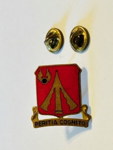 US Military pin DUI - 782nd Support Battalion - Peritia Cognito | eBay