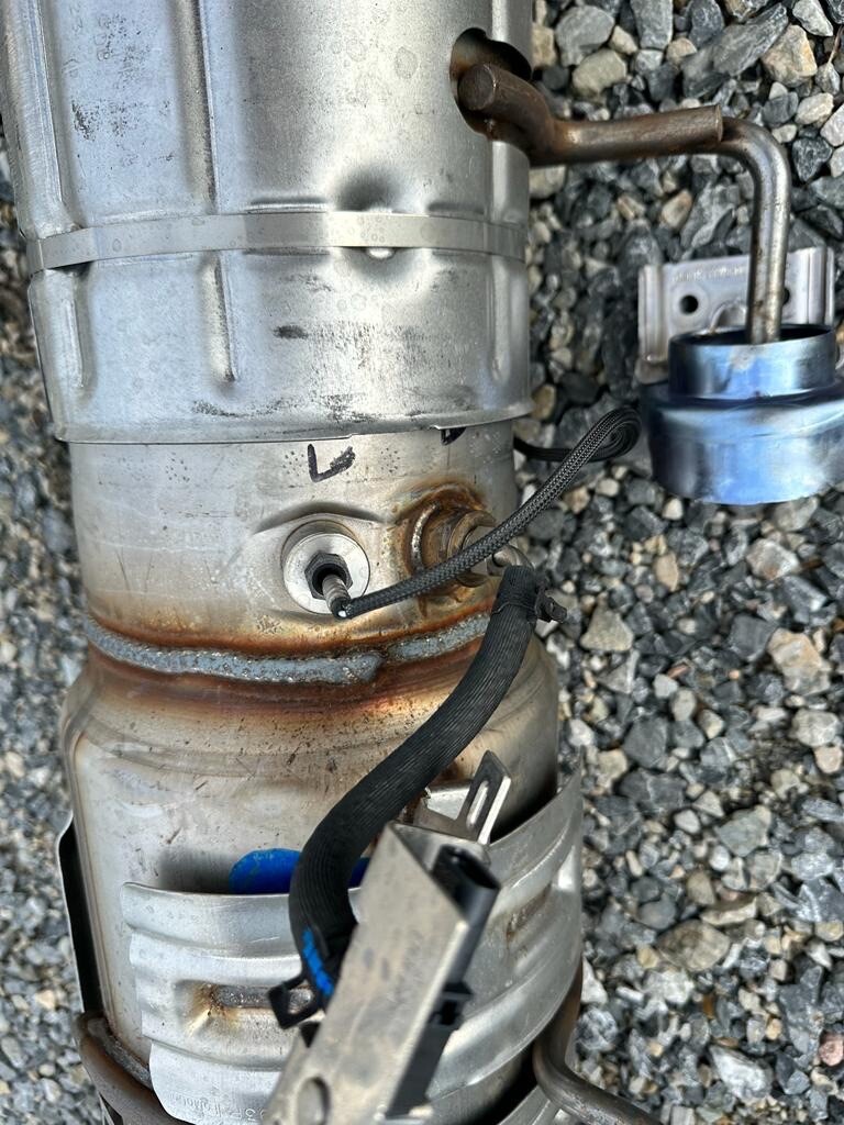 2022 Ford F550 F250 F350 F450 6.7L OEM 4X4 DPF exhaust complete with ...