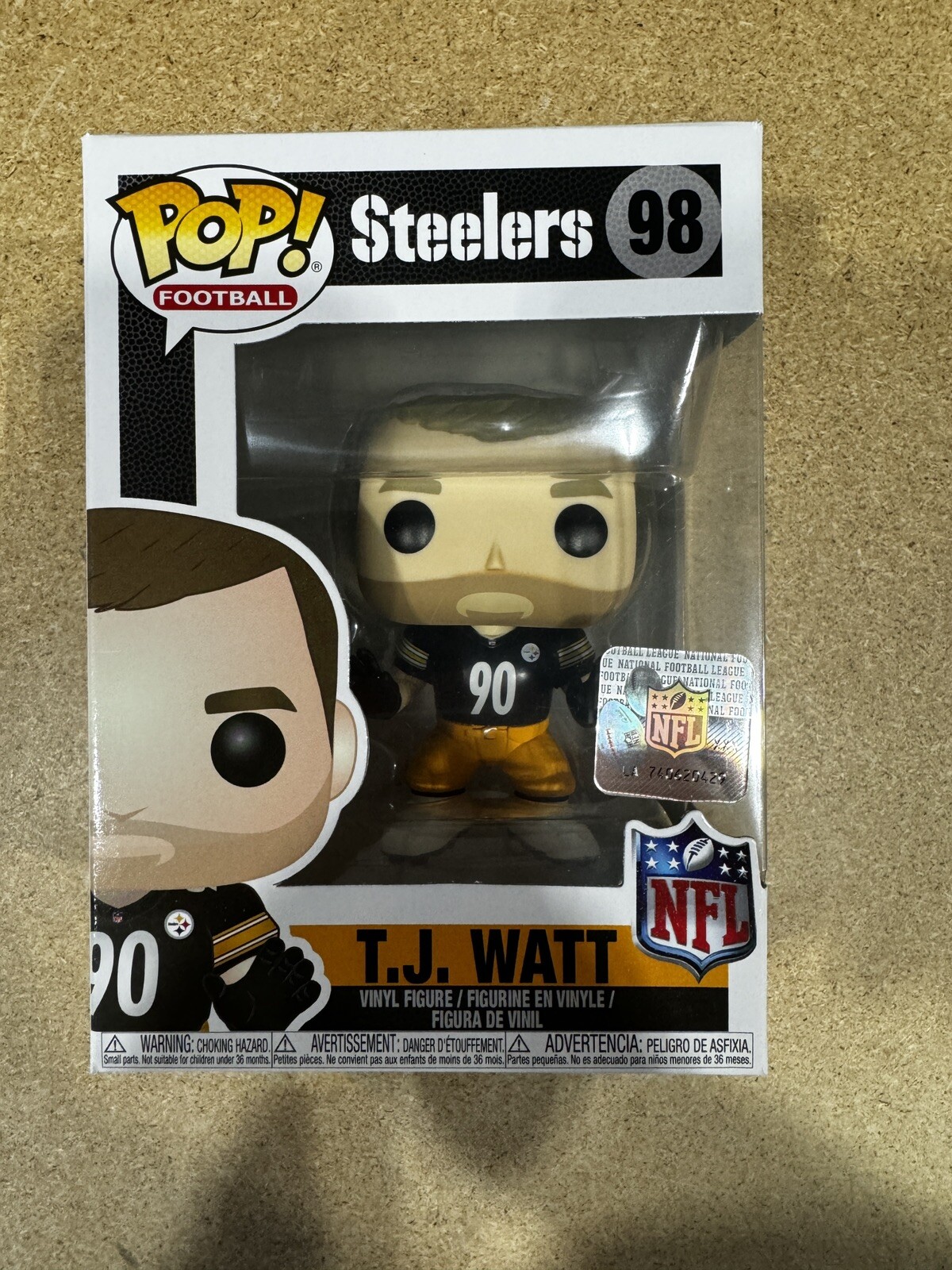 Funko Pop! Vinyl: TJ Watt #98 for sale online | eBay