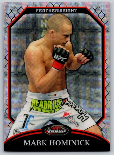 Mark Hominick 2011 Topps UFC Finest Refractor #70 Rookie RC /388 | eBay