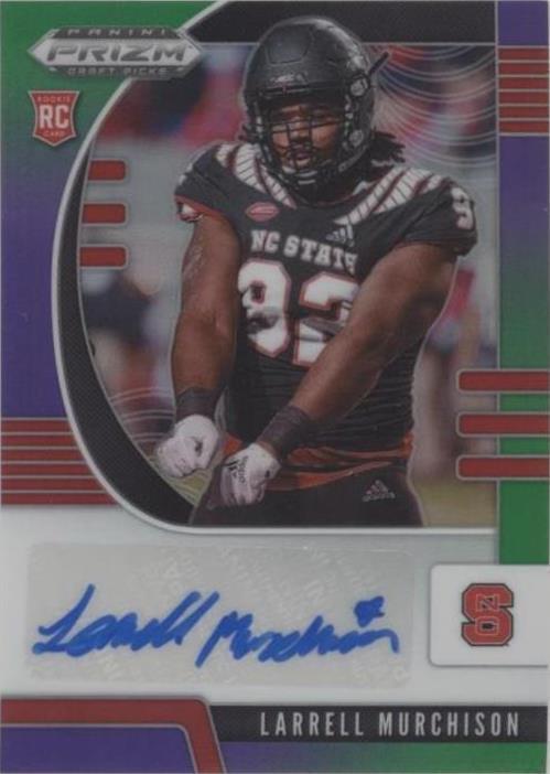 2020 Panini Prizm Draft Picks - Draft Picks Rookies Larrell Murchison ...