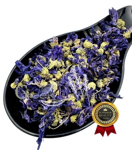 Blue Mallow Dried Flowers Loose Herb 20g - 1.9kg Malva Sylvestris ...