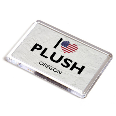 FRIDGE MAGNET - I Love Plush, Oregon - USA | eBay