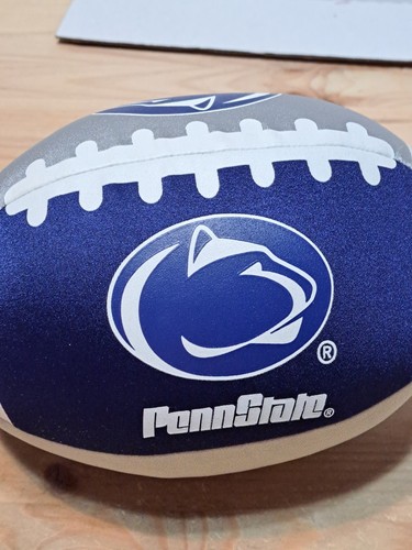 Penn State Nittany Lions Plush Stuffed Football Toy 8" NCAA PA Blue ...