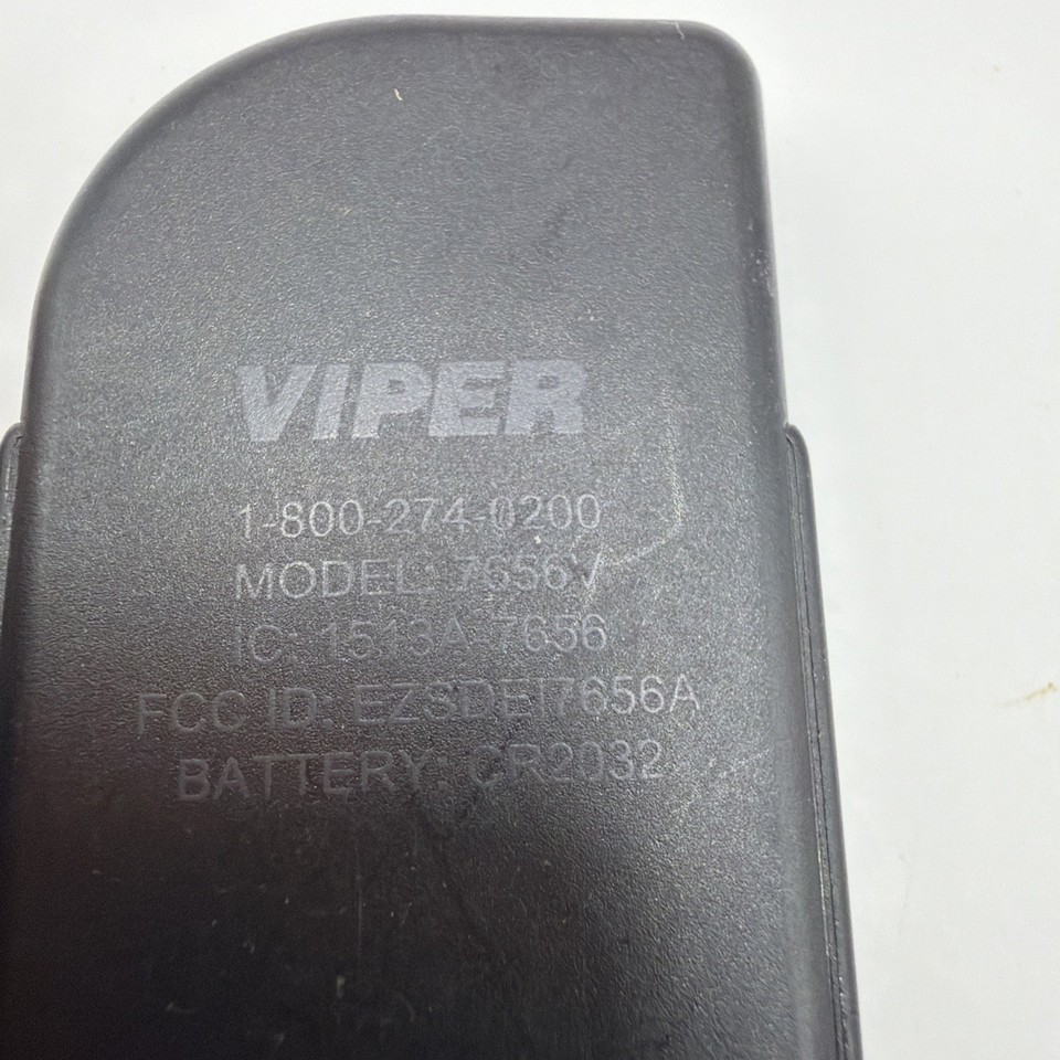 Viper EZSDEI7656A 7656V Remote Alarm Keyless Entry Key Fob Car Starter ...