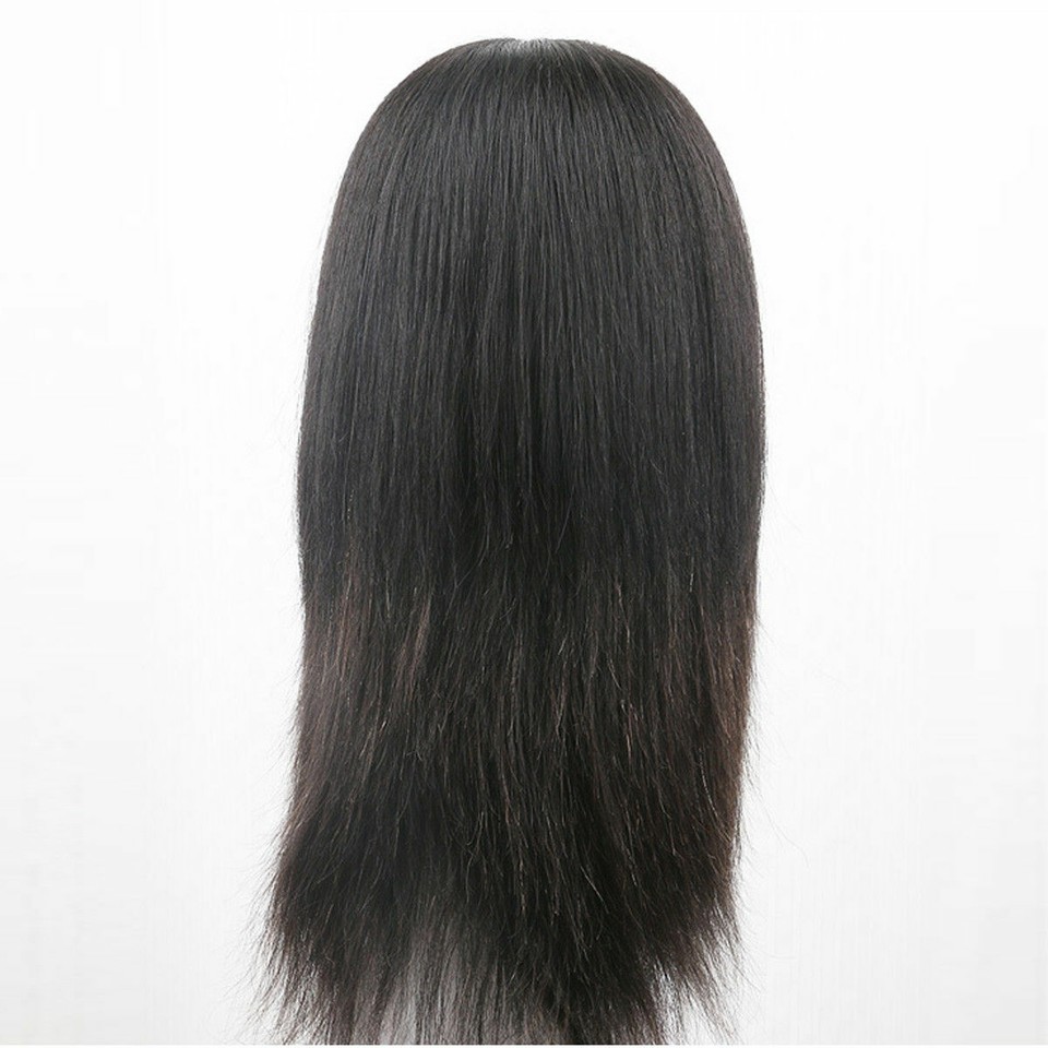 100% Human Hair Topper Toupee for Women Clip in Hairpiece Top Piece ...