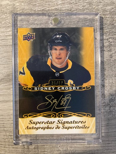 2020-21 Sidney Crosby Upper Deck Tim Hortons Superstar Signature ...
