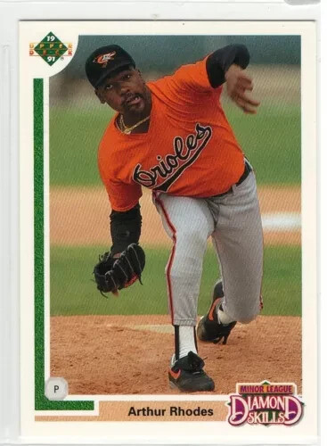 Arthur Rhodes - 1991 Upper Deck Baseball #13F - Rookie Card RC | eBay