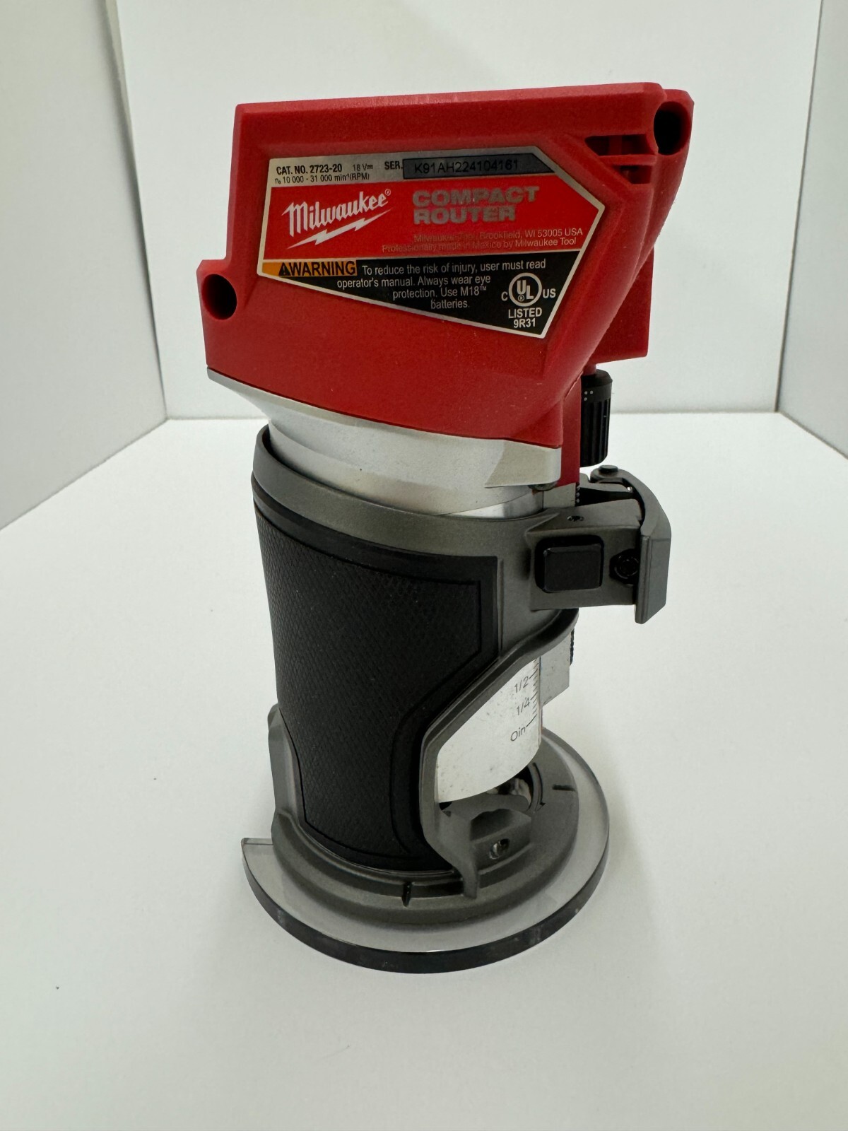 Milwaukee 2723-20 M18 Fuel Compact Router (bare tool) NEW | eBay