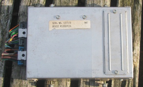 86-88 PONTIAC FIERO ENGINE COMPUTER / ECU / ECM 2.8L V6 MT 1227170 HWX ...