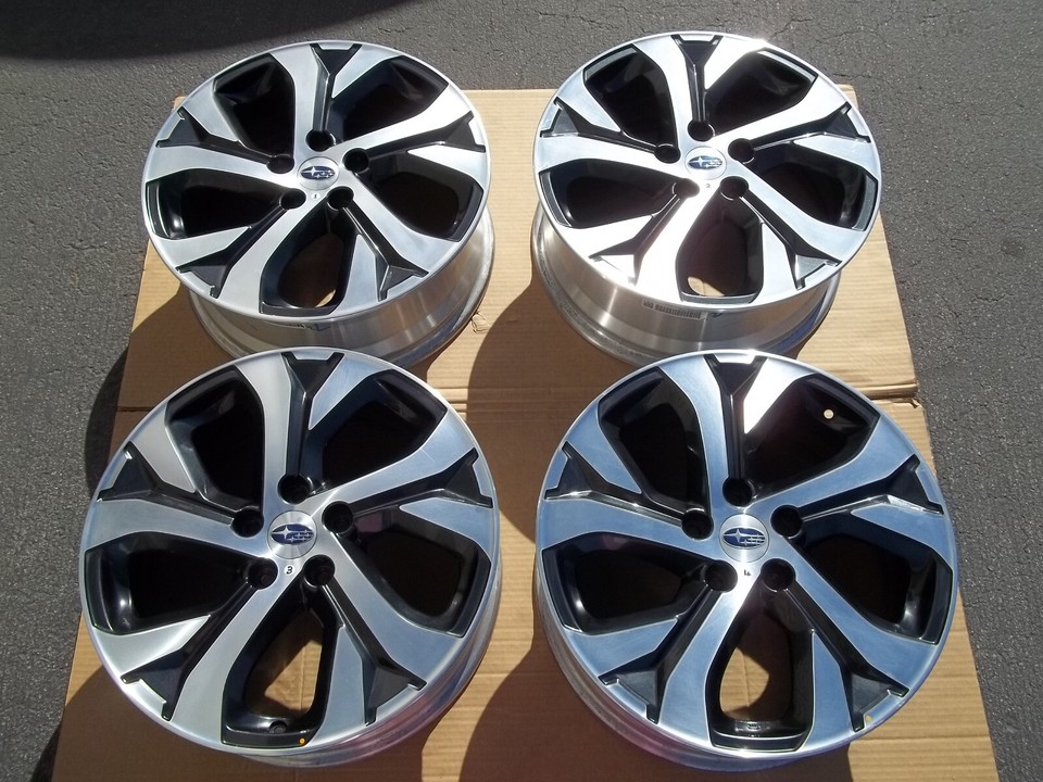 68883 2015-2025 Subaru Outback 18" Wheels Set 4 OEM Factory 18in Rims ...