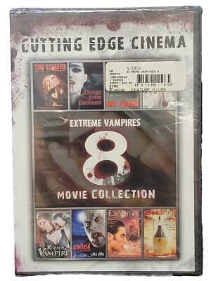 New Sealed Cutting Edge Cinema Extreme Vampires 2 DVDs 8 Movie ...