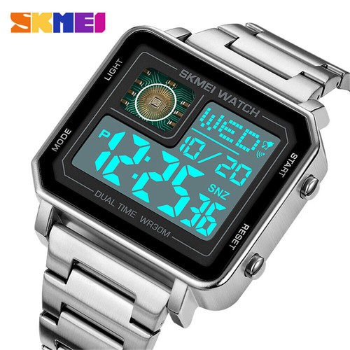 SKMEI Men Digital Watch Sport Watch Luxury Brand Stopwatch Steel ...