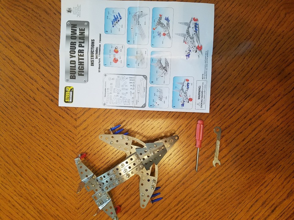 Steel Mechanix Build Your Own Fighter Plane | eBay