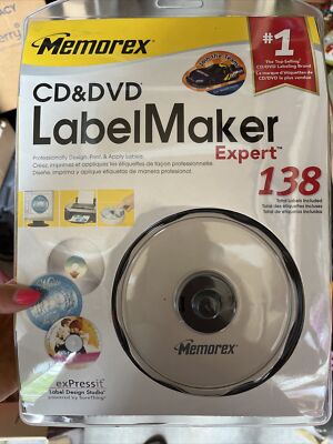 Memorex CD & DVD Label Maker Expert 138 Total Labels Included | eBay