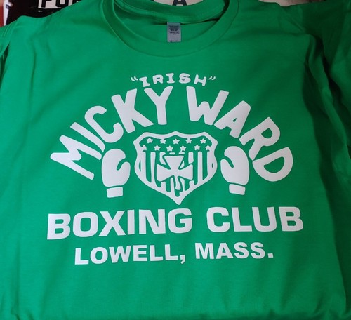 Irish Micky Ward Lowell Mass club boston boxing training t shirt the ...