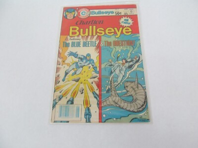 Bullseye Charlton #1 Blue Beetle & The Question Combined Issue Vintage ...