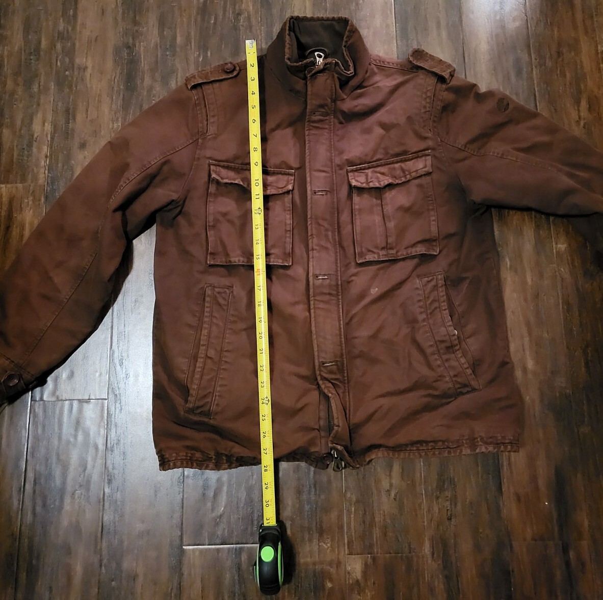 Timberland Field Jacket Military Style Brown Utility … - Gem
