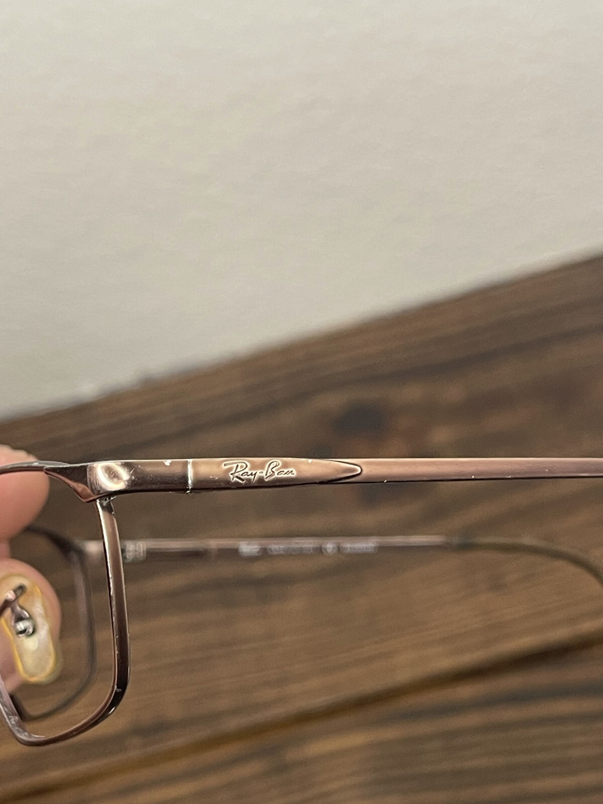 Ray-Ban Sleek RB3132-012/47 Unisex Matte Brown Metal Full Rim ...