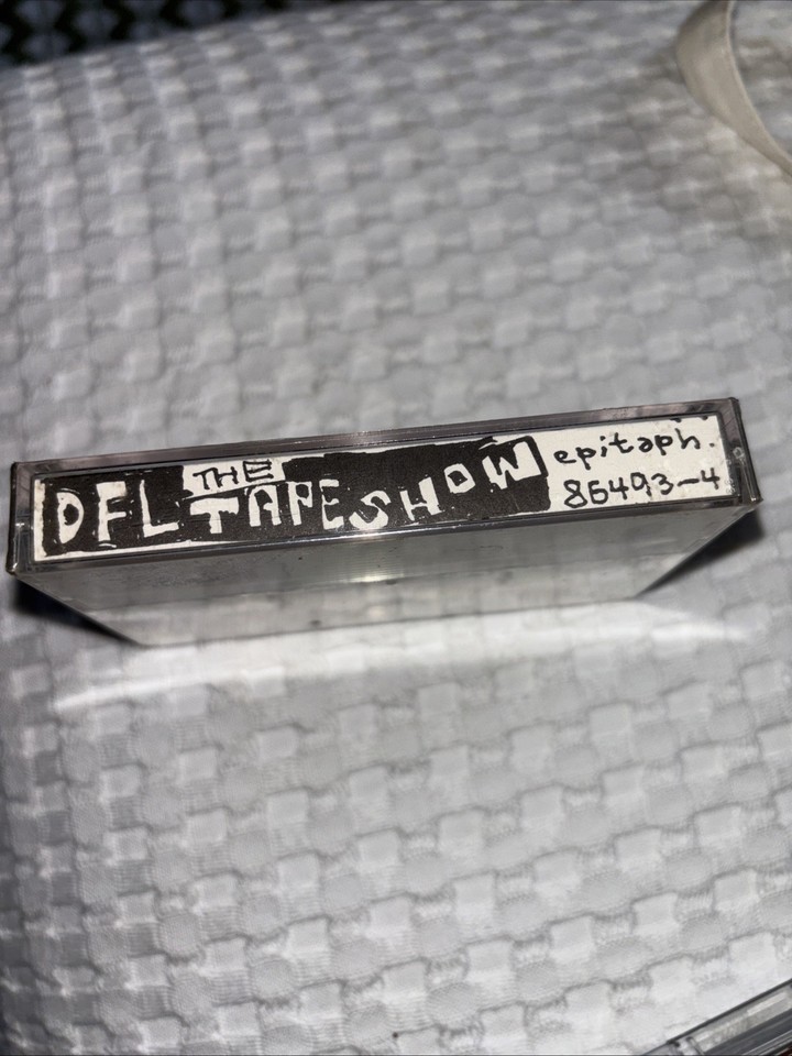Dead Fucking Last The DFL Tape Show Cassette 1997 Sealed Epitaph 86493 ...