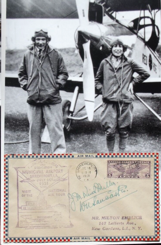 William Lancaster & Jessie Miller British Aviation Pioneers Signed ...