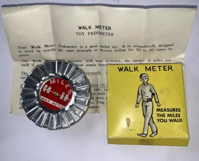 Walk-Meter Pedometer Measuring Miles Walked FREE SHIPPING | eBay