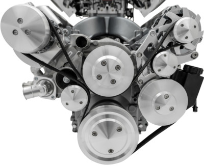 Chevy LS Pro Track All Inclusive Serpentine System LS1 LS2 LS7 March LS ...