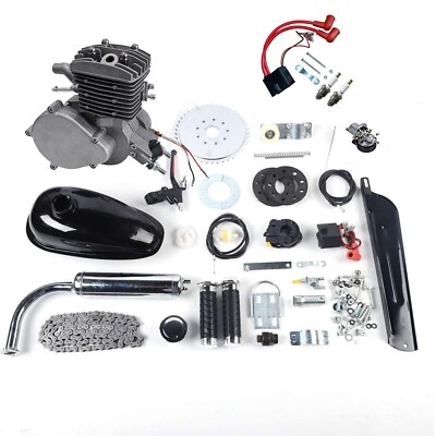 2 Stroke 100CC Bicycle Engine Kit - Gas Motorized LD100 Full Motor Kit ...