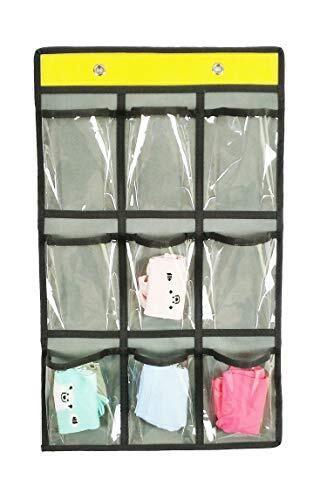 NIMES Hanging Closet Underwear Sock Jewelry Storage Over The Door ...