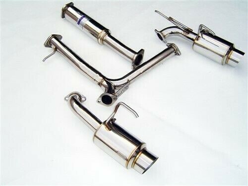 Invidia HS02N3ZGTP Stainless N1 Dual Exhaust System for 03-09 Nissan ...