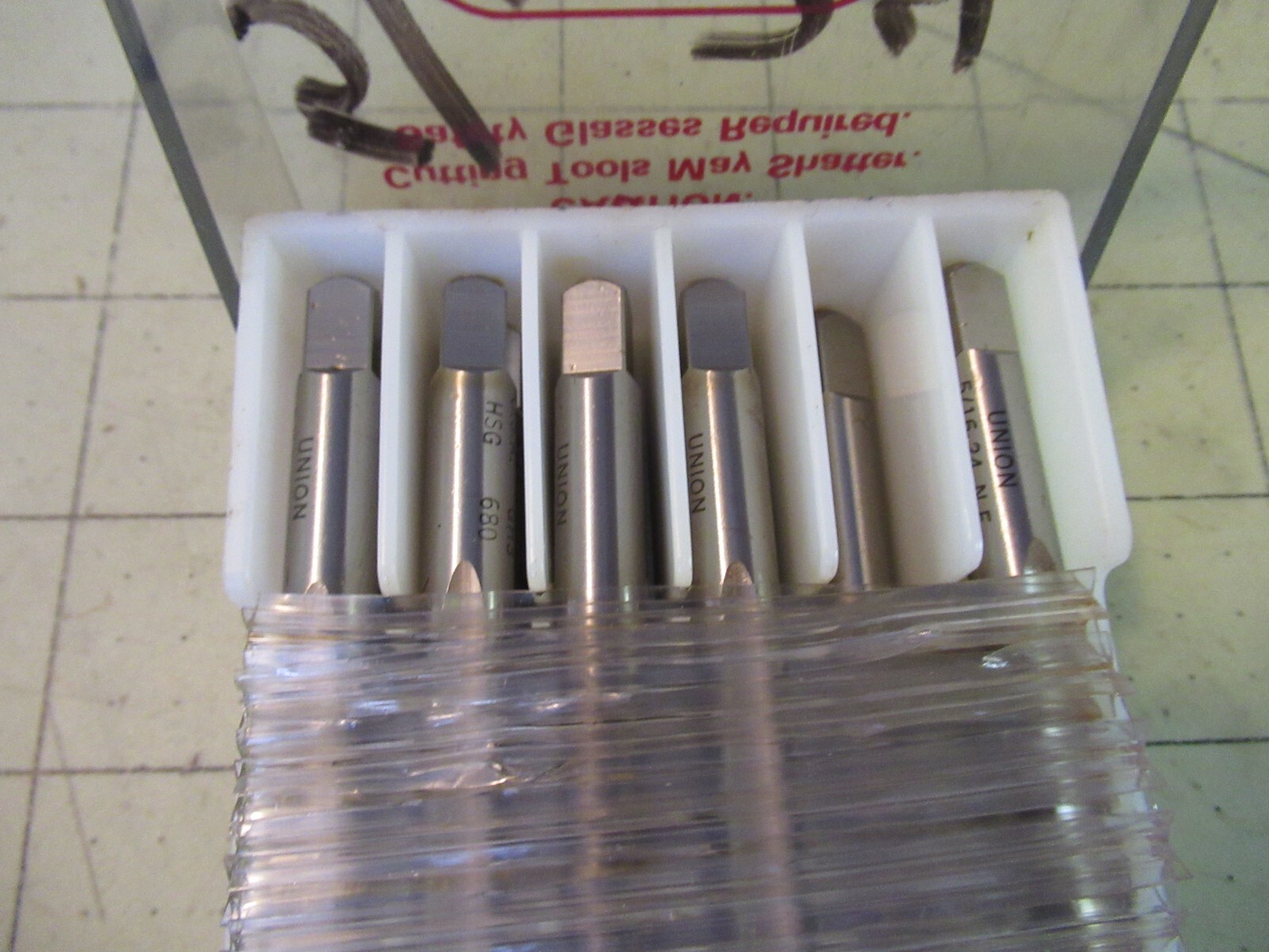 11 LITTON UNION TWIST DRILL H.S.S TAPS FLUTES 5/16-24 N.C. 10-10313 ...