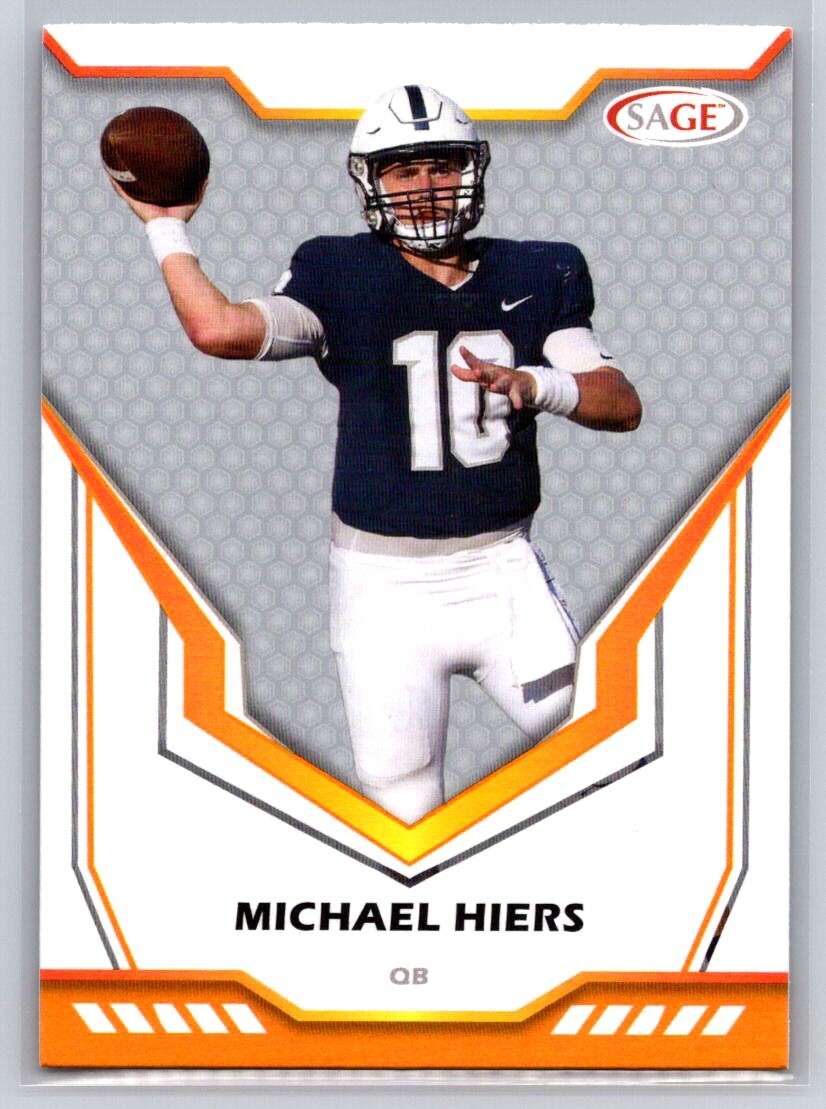 2024 Sage Low Series Football #73 Michaell Hiers Silver | eBay