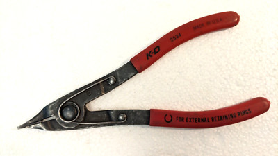 KD Tools - Model 2534 8" Length - External Retaining Lock Ring Pliers ...
