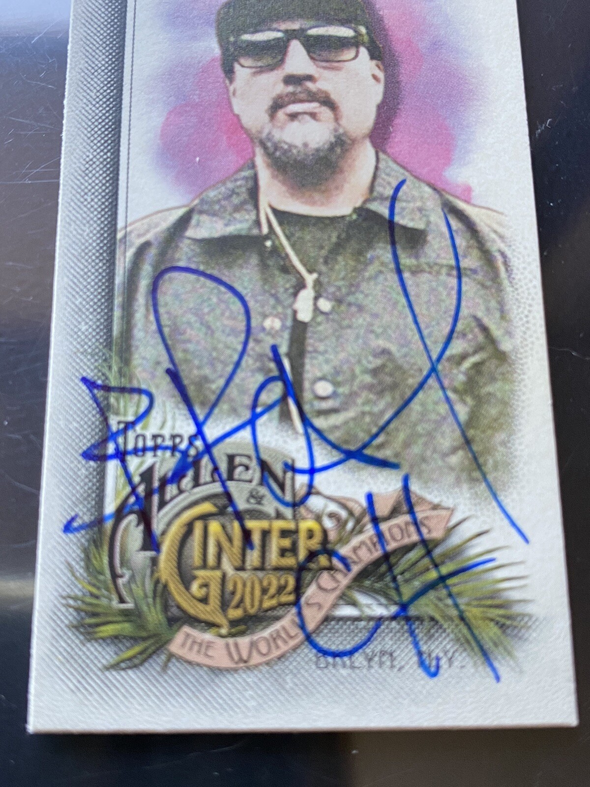 Cypress Hill B Real Signed Ginter mini card Tupac snoop Dog Dr Dre ...