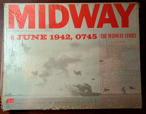 Midway Naval-Air Battle Strategy Game Avalon Hill Board Game World War II WW2 | eBay