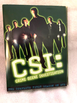CSI: Crime Scene Investigation: Season 1 DVD-6 Disc Box Set | eBay