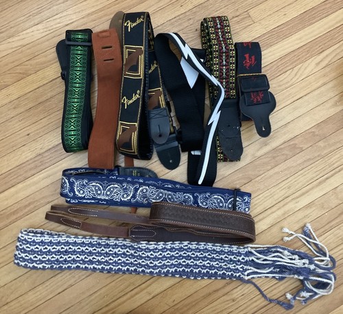 Vintage Doctor Song Guitar Strap With Japanese Symbols LOT levy’s ...